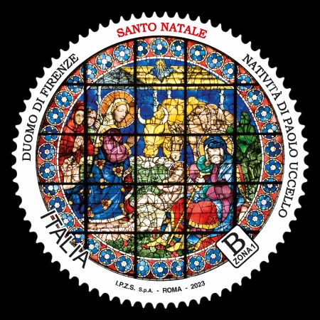 Emissione primo dicembre di due francobolli Santo Natale e Albero di Natale di Gubbio ...